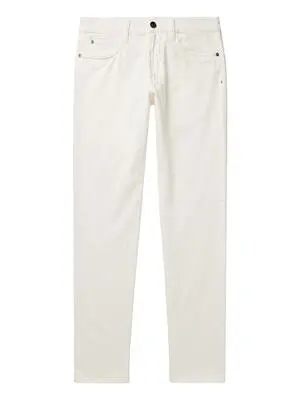 Loro Piana New York Slim-fit Jeans - White