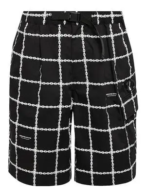 Undercover Printed Technical Cargo Shorts - Black