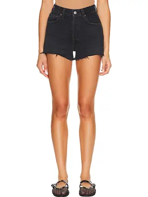 AGOLDE Mila Denim Short - Slow Burn