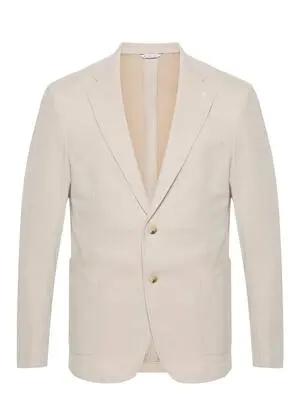 MANUEL RITZ Honeycomb Single-Breasted Blazer