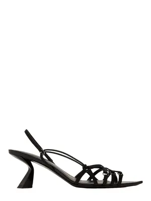 NENSI DOJAKA Nensi Dojaka Slingback Leather Sandals