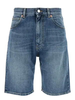 Valentino Garavani Denim Bermuda Shorts - Blue