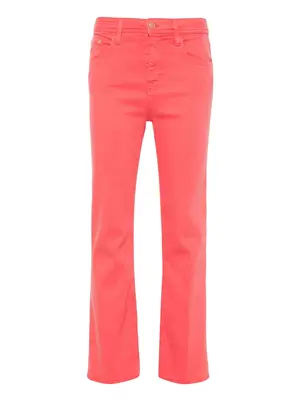 Jacob Cohen Kate High-rise Straight-leg Jeans - Pink