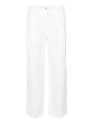 TOTEME Straight-leg Trousers - White