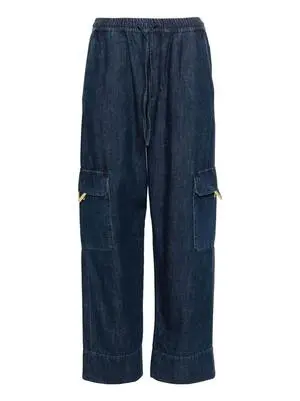 Valentino Garavani Cargo Trousers - Blue