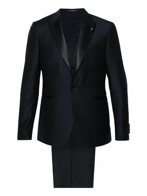 TAGLIATORE Single-breasted Virgin Wool Suit