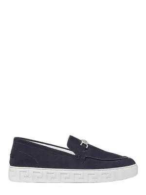 Versace Medusa '95 Leather Loafers - Blue
