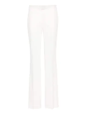 GENNY Straight Leg Trousers - White