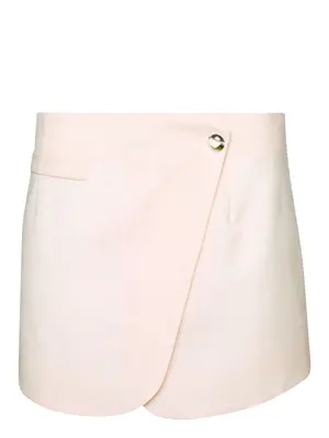Coperni Tailored Wrap Miniskirt - Pink