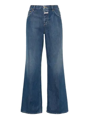 Closed Gillan Low-rise Flared Jeans - Blue
