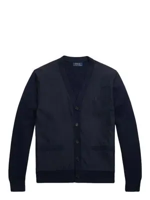 POLO RALPH LAUREN Contrast-Panel Cardigan