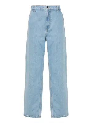 Carhartt Work In Progress Single Knee Jeans - Blue