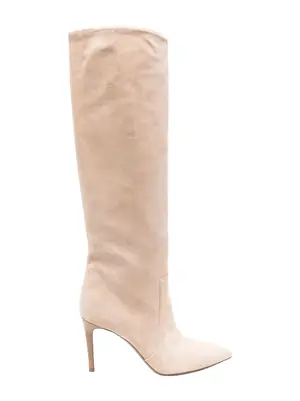 Paris Texas 85mm Knee-high Boots - Neutrals