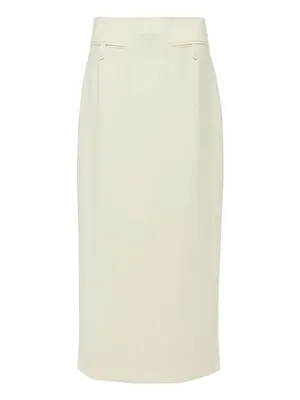 Staud Smith Maxi Skirt - Beige