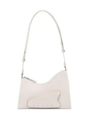 MAISON MARGIELA Maison Margiela Small Snatched Shoulder Bag Neutrals