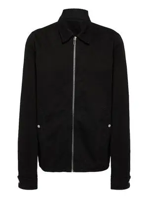 Rick Owens Cotton Blouson Jacket - Black