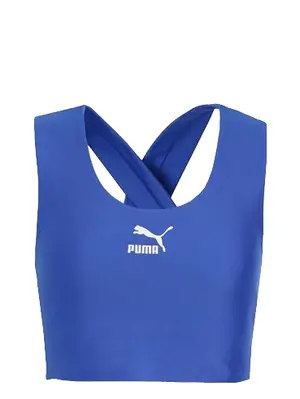 PUMA T7 Crop Top - Blue
