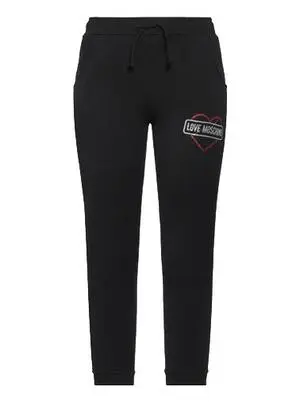 Moschino Cotton Blend Track Pants - Black