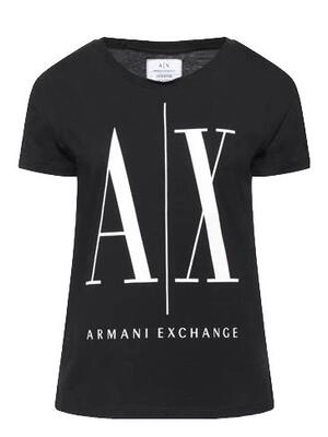 Armani Exchange Cotton T-shirt - Black