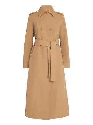 Max & Co. Cotton-blend Trench Coat - Brown