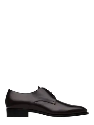 SAINT LAURENT Saint Laurent Leather Adrien Derby Shoes