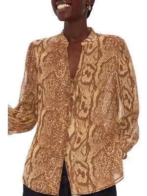 Whistles Serpent Print Shirt - Snake Print
