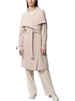 LAMARQUE Soia & Kyo Olivia Wrap Trench Coat - Mist