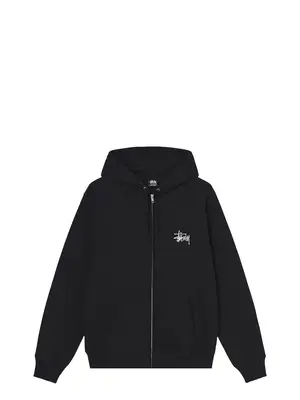 StÜssy Basic Zip Hood - Black