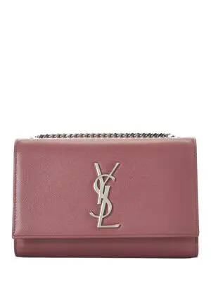 SAINT LAURENT Grainy Leather Kate Small Shoulder Bag