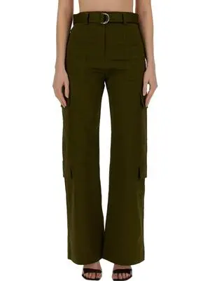 MSGM Cargo Pants Green