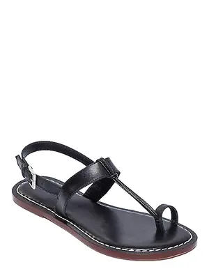Bernardo Maverick Toe-ring Sandals - Black