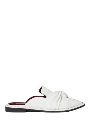 Stella McCartney Falabella Twisted Alter-mat Open-back Loafers - Pure  White