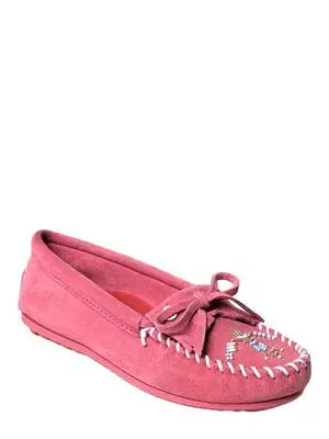 Minnetonka X Lucie Skjefte Thunderbird 'animikii' Slipper - Pink