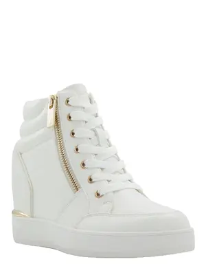 Aldo ALDO Ereliclya Wedge Sneakers White