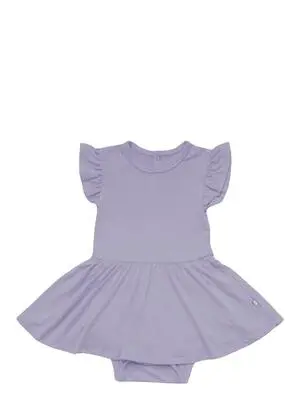 KYTE BABY Kyte BABY Ruffle Skirted Bodysuit Taro