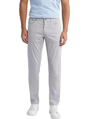 BRAX Cooper Fancy Regular Fit Five-Pocket Pants Silver