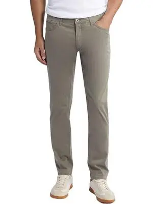 BRAX Chuck Modern Fit Five-pocket Pants - Olive