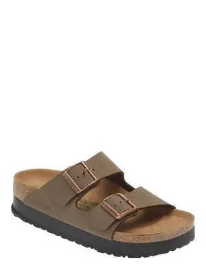 BIRKENSTOCK Papillio Arizona Platform Sandal - Mocha