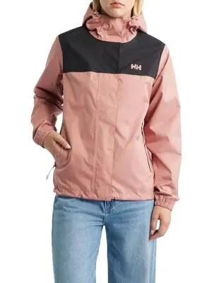 Helly Hansen Vancouver Hooded Rain Jacket - 096 Ash Rose