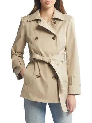 Sam Edelman Belted Trench Coat - Birch
