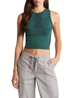 IETS FRANS Iets Frans Lara Crop Tank Green