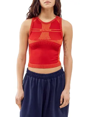 IETS FRANS Iets Frans Lara Crop Tank Red