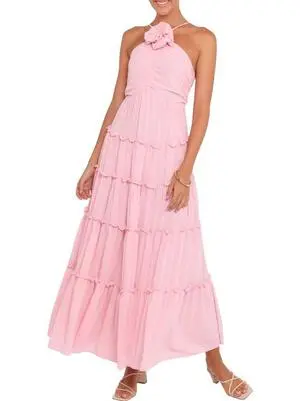 PETAL & PUP Dottie Maxi Dress - Pink