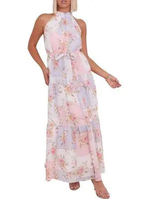 PETAL & PUP Caroline Floral Maxi Dress - Multi Floral