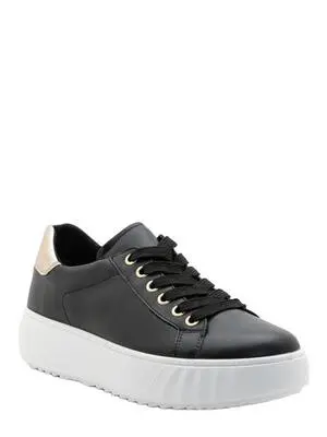 ARA Mikky Platform Sneaker - Black W Platinum