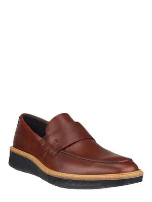 Ecco ST.1 Hybrid Penny Loafer Cognac