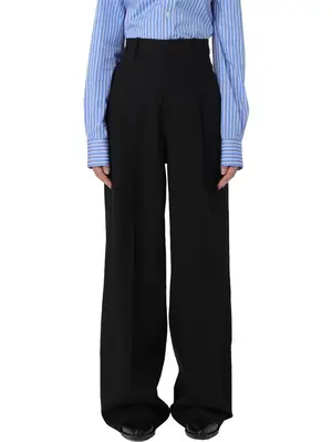 Isabel Marant Wide Leg Trousers - Black