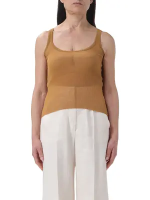 Max Mara MAX MARA Leather Top Leather