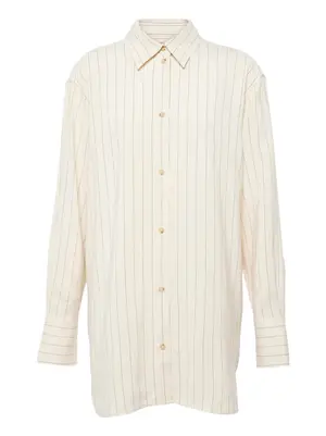 TOTEME Pinstriped Shirt - White