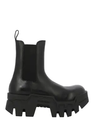 Balenciaga Bulldozer Chelsea Boots - Black